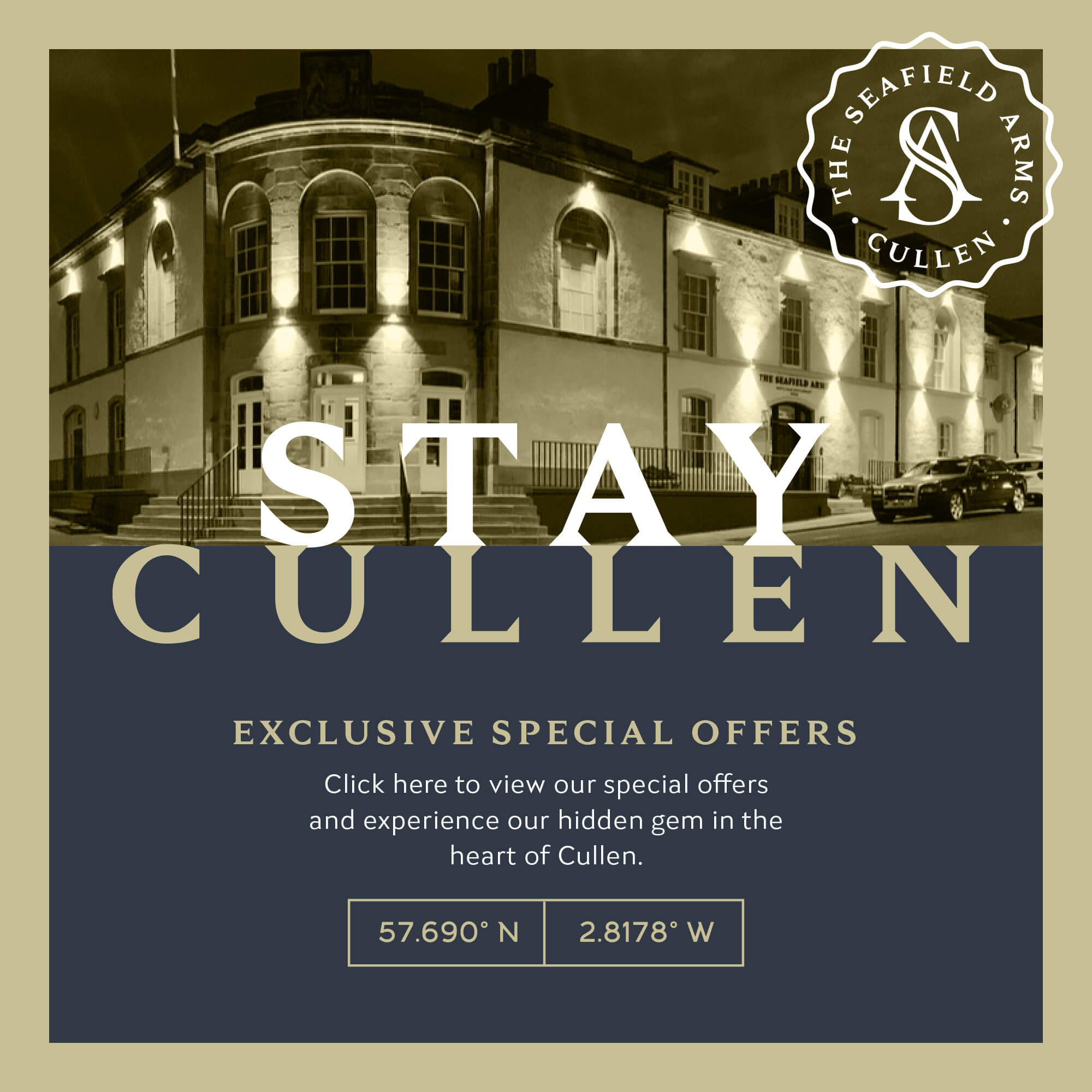 The Seafield Arms Hotel - Hotel, Bar & Restaurant in Cullen, Moray