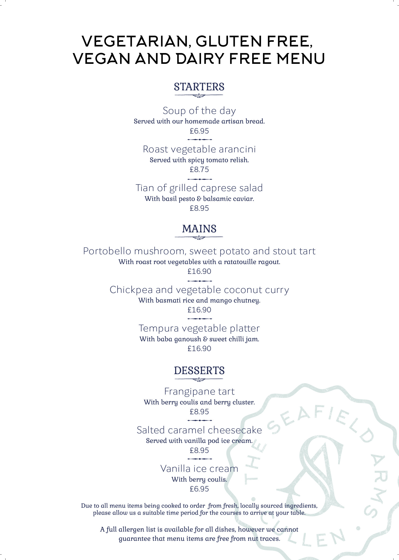 Eat & Drink - The Seafield Arms